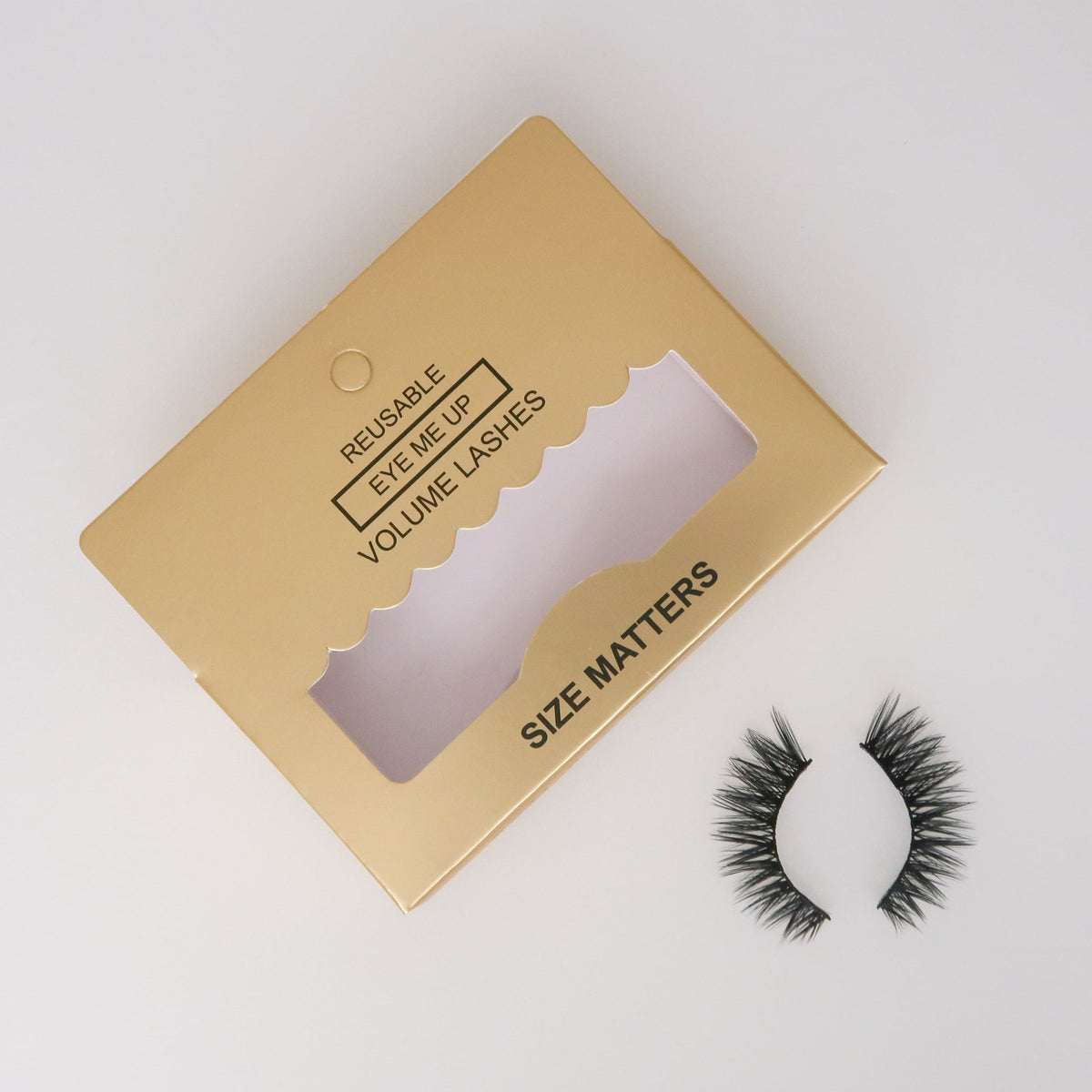 Russian Volume FALSE STRIP LASH - Eye Me Up | CROWNETICS