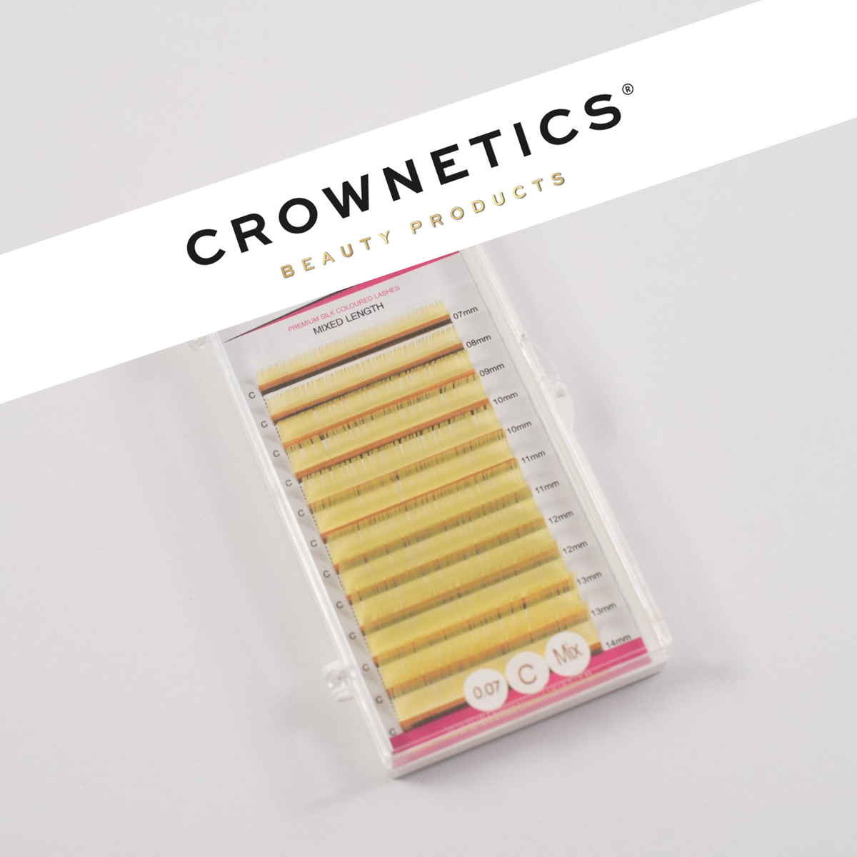 Coloured Lashes | CROWNETICS