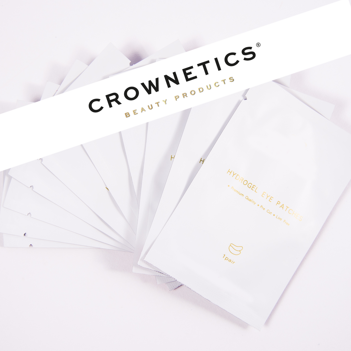 BRILLIANT WHITE Under Eye Pads | CROWNETICS