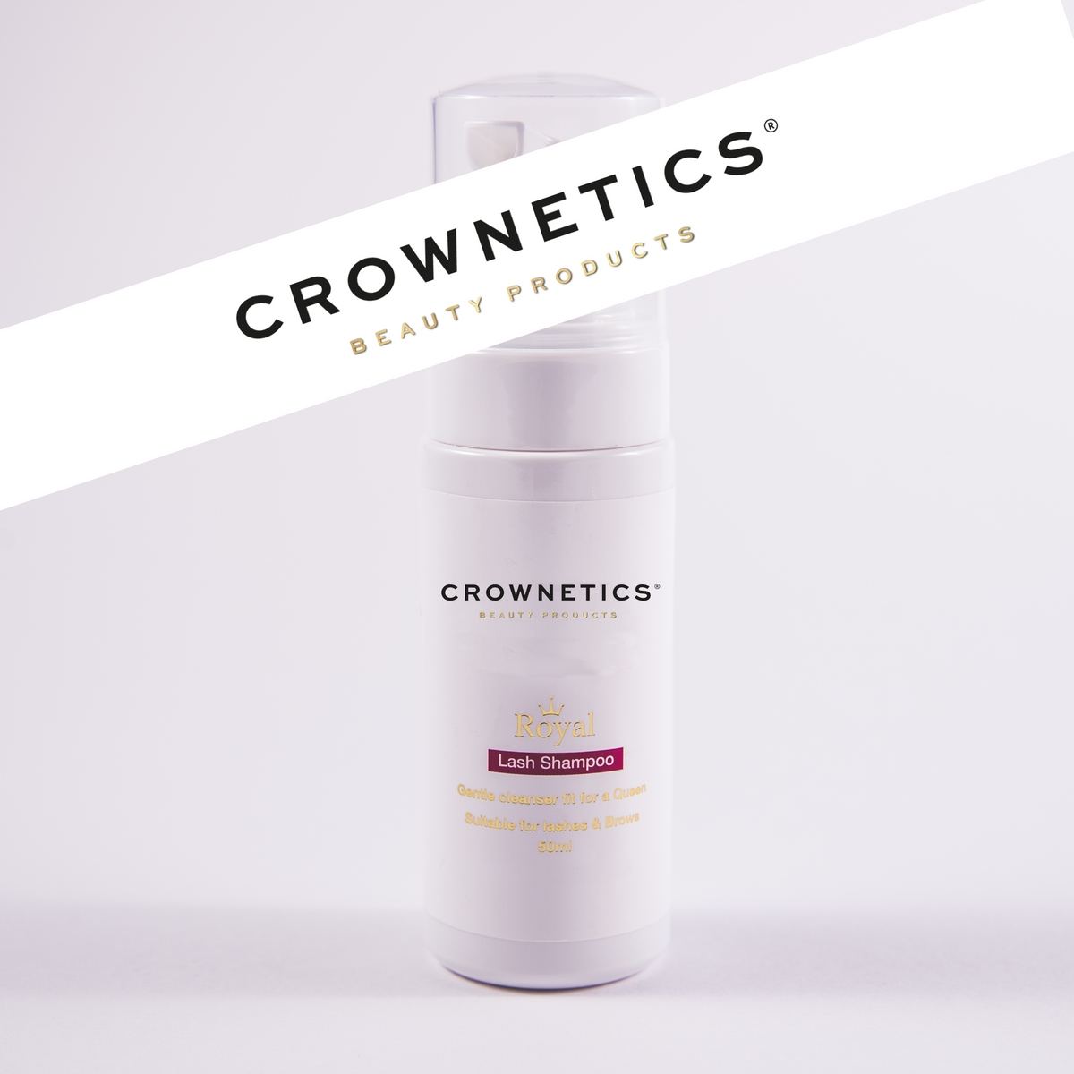 Royal Lash & Brow Shampoo | CROWNETICS