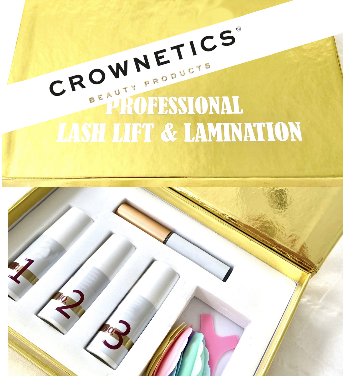 Lash Lift Lamination Kit - SUPER FAST ! | CROWNETICS